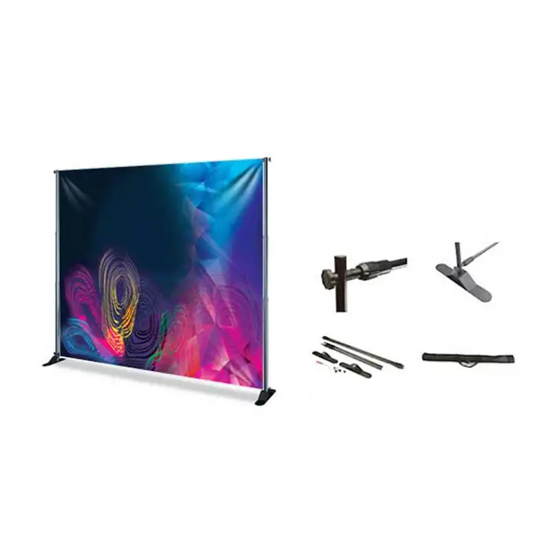 Standard Telescopic Stand 8x8ft With Oxford Fabric | All For Signs